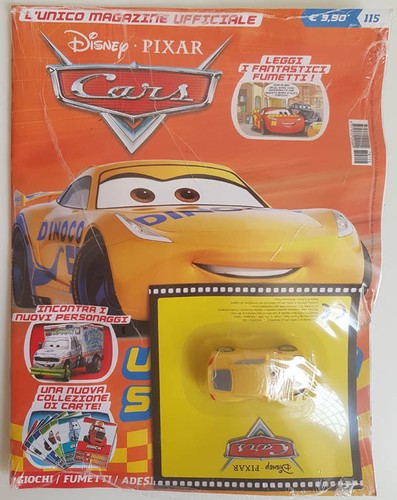 Disney Pixar CARS magazine ottobre 2017 #115 CRUZ RAMIREZ sealed 3D ...