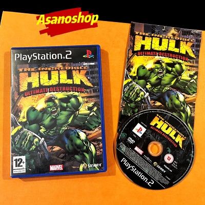 The Incredible Hulk Ultimate Destruction SONY PLAYSTATION 2 PS2 | eBay