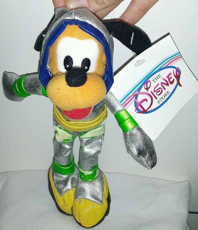 Spaceman Pluto Plush DISNEY STORE 22Cm. Souris Mickey Peluche Souple ...