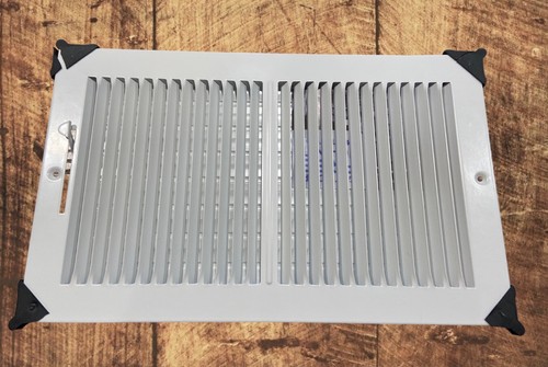 NEW HVAC Premium Flat Stamped Grill Size 12”x8” 2 Way WHITE Metal | eBay