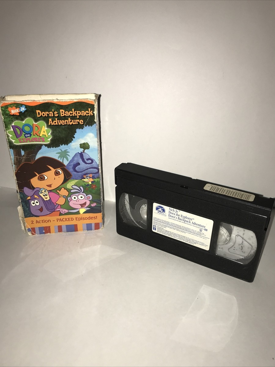 Dora The Explorer Doras Backpack Adventure Vhs 2002