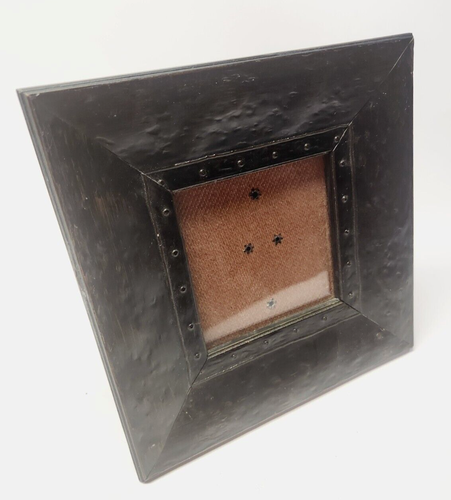 Michaels Rustic Square Wood Photo Picture Frame Textured Detailed 8x8 ...