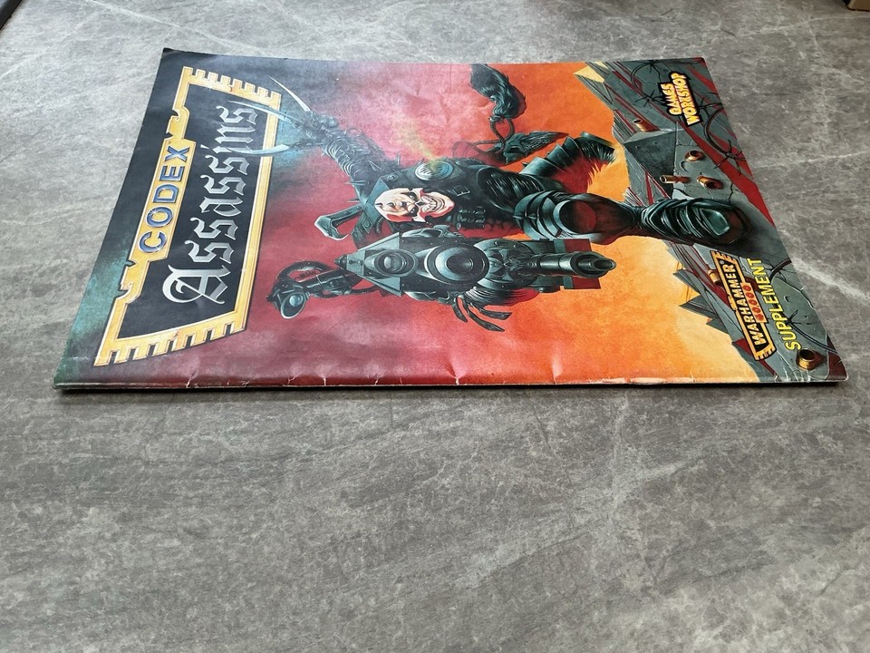 Codex Assassins 1997 Warhammer 40K 2nd Edition OOP Inquisition ...