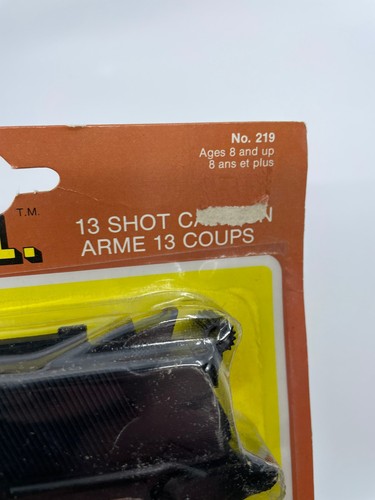 45 Caliber SHOT CAP GUN ‘80s vtg Supermatic System / Edison Toys ITALY ...