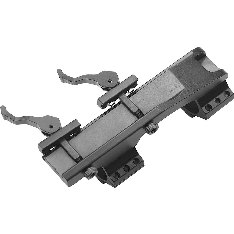Scope Mount Rings 1"/30mm QD Cam Locks Cantilever Picatinny Weaver 20mm ...