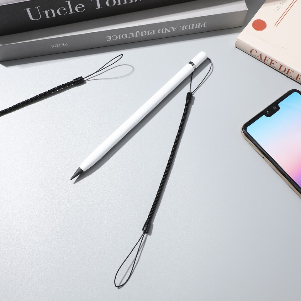8 Pcs Stylus with Tether Pen Leash for Clipboard Spring Cord | eBay