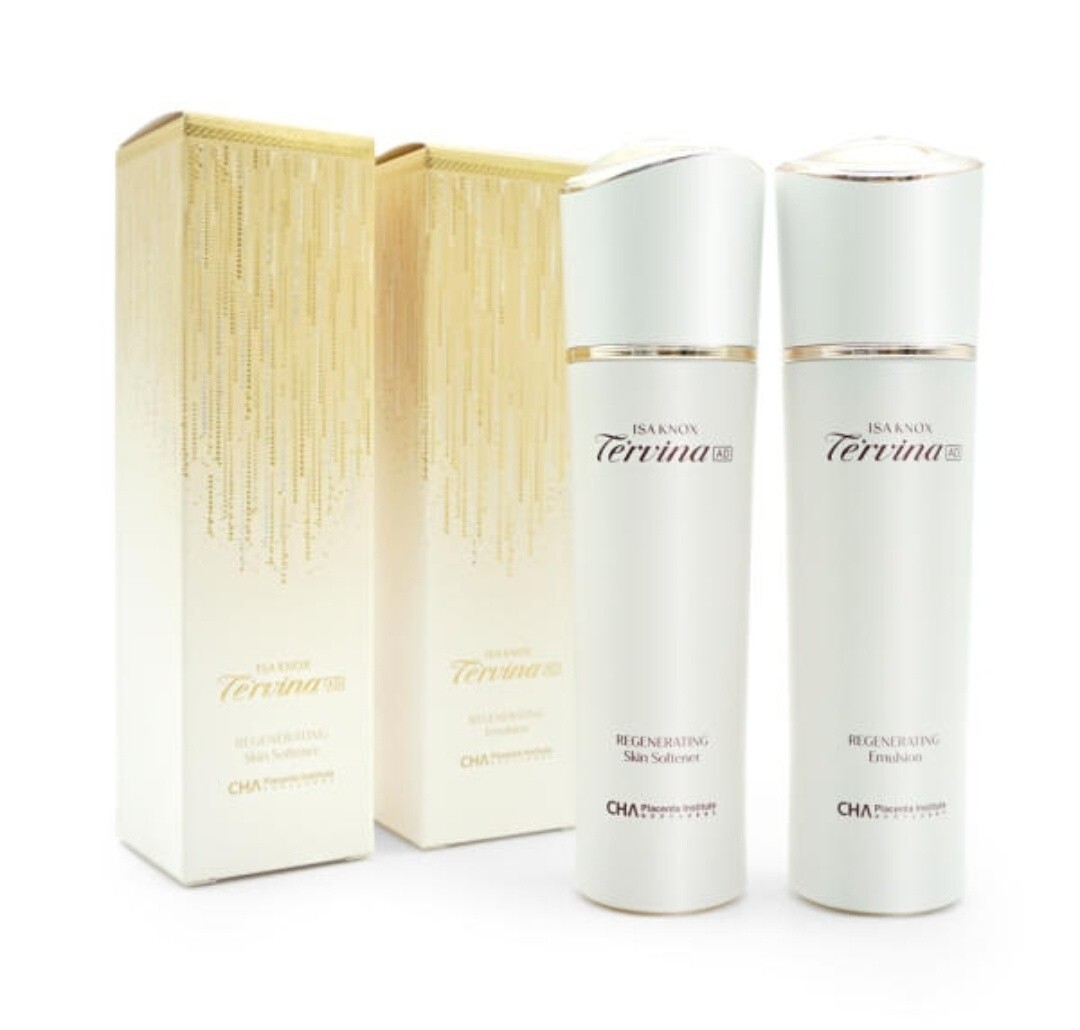 ISA KNOX Tervina Regenerating Skin softner 150ml +emulsion 150ml K ...