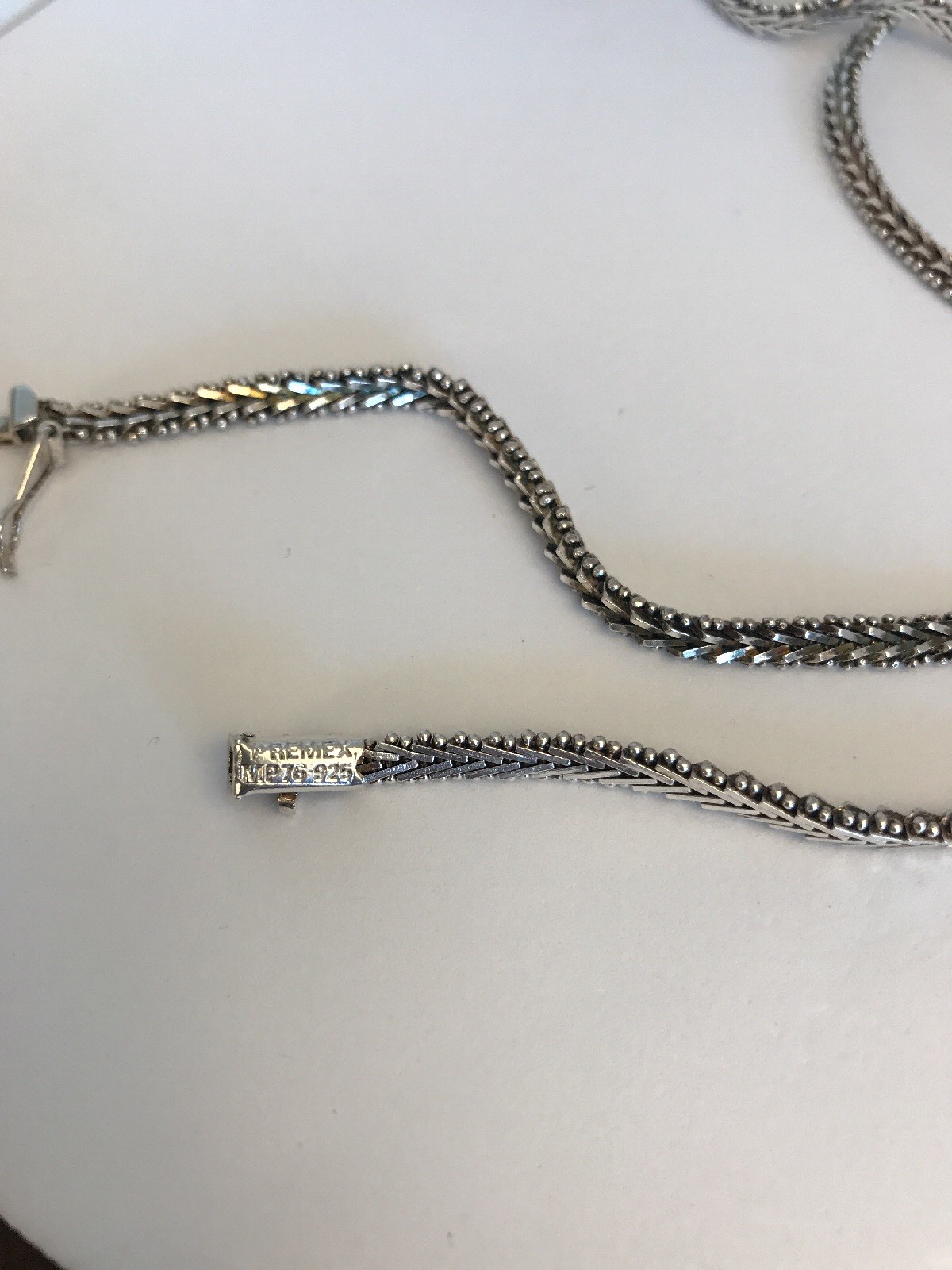 Vintage Silver 925 Bracelet and necklace signed Premex MP76 Vintage | eBay