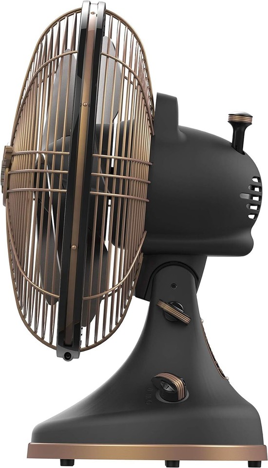 Vornado Silver Swan Alchemy Oscillating Vintage Fan,Gunmetal,Medium | eBay