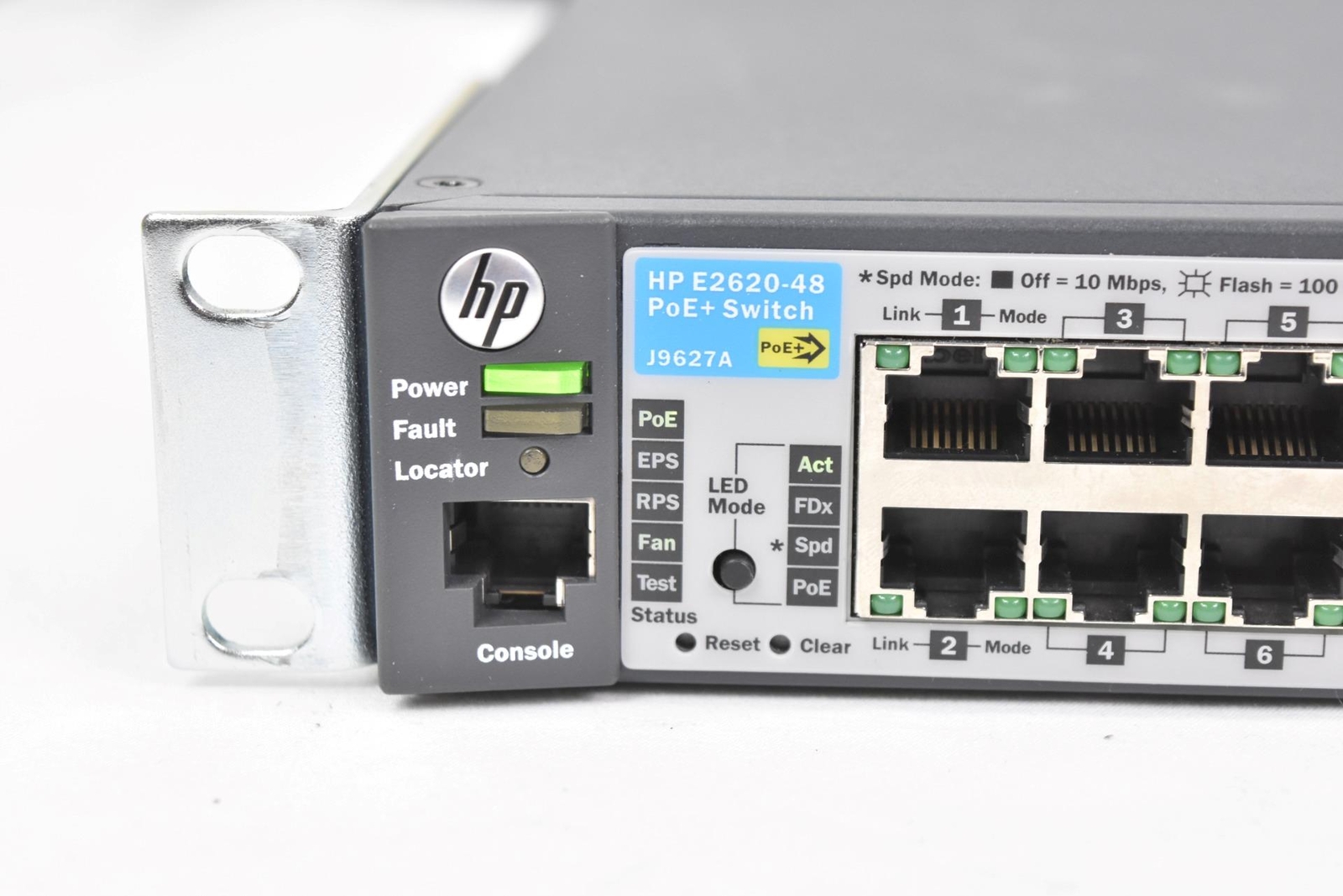 HP E2620-48 48 Port 10/100 PoE+ Ethernet Switch J9627A | eBay