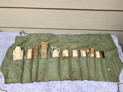 WW2 US Military Emergency Raft Escape & Survival Fishing Kit With ...