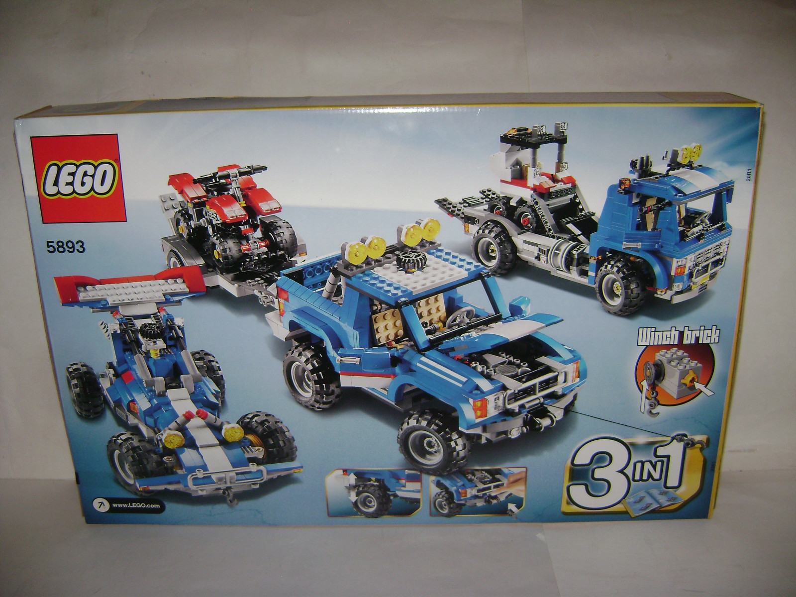 NEW 5893 Lego CREATOR Offroad Power 3 in 1 Building Toy SEALED BOX ...