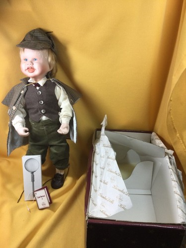 Knowles First Issue Born To Be Famous Coll. Sherlock Holmes Doll | eBay