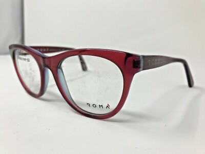 Roma Eyeglass Frame Italy Per-Foro C04 Pomegranate Frame 52-20-140mm ...