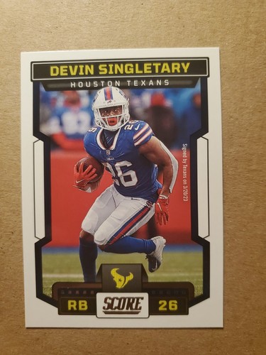 2023 Score - Devin Singletary #270 | eBay