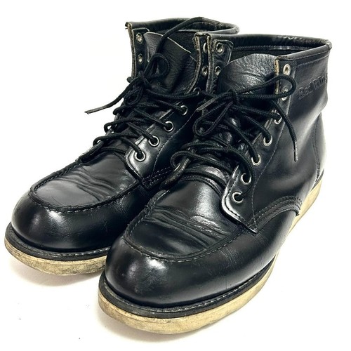 Red Wing Embroidered Feather Tag Mock Toe 26.5Cm Work Boots | eBay