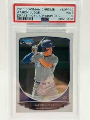 🔥Aaron Judge 2013 Bowman Chrome Draft Picks & Prospects PSA 9 Yankees🔥 ...