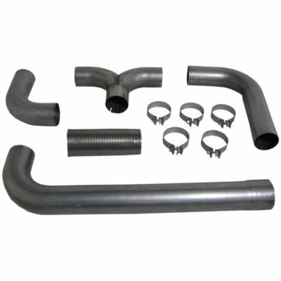 MBRP Exhaust Aluminized Steel Universal T-Pipe Dual Stack Kit UT6001 | eBay