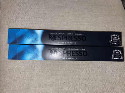 20 Nespresso Capsules Barista Freddo DELICATO LIMITED EDITION Bb 2/22 ...