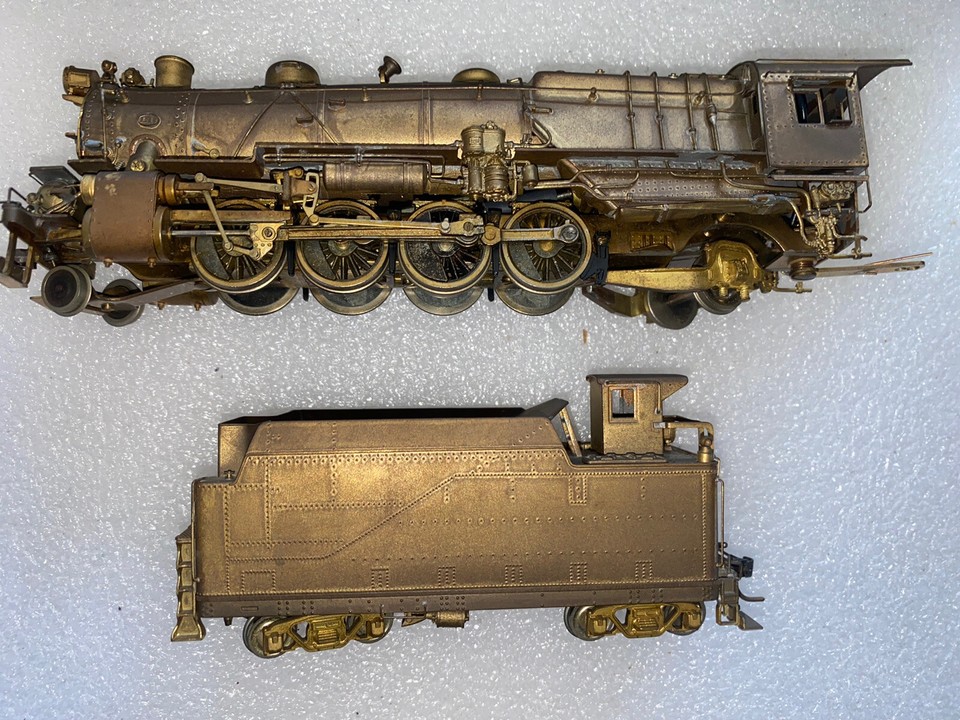 United Scale Models Brass Train Class L-1S HO Gauge Train & Tender In ...
