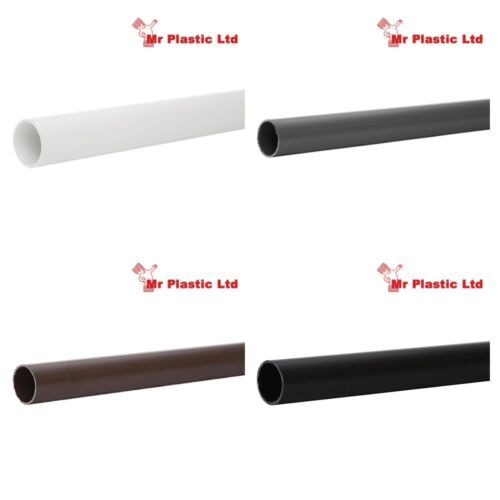 Polypipe 32mm Solvent Weld Waste Pipe (actual size 36mm) - White, Brown ...