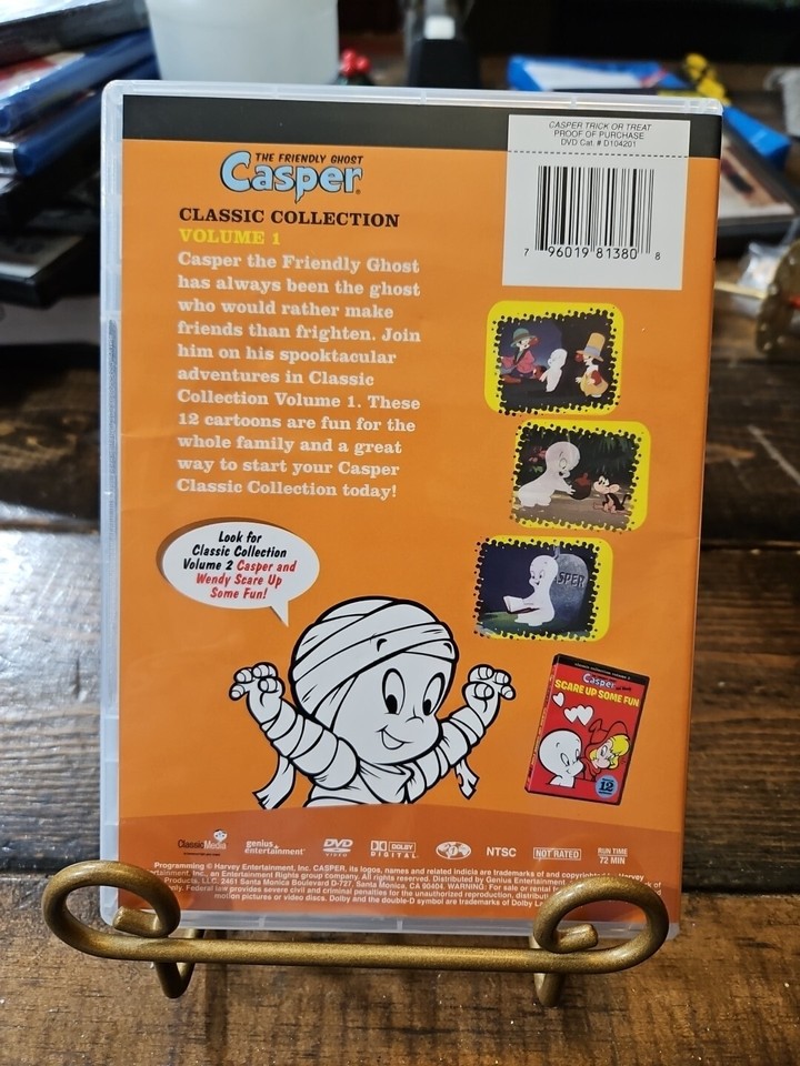 Casper: Trick or Treat (DVD, 2008) 796019813808| eBay