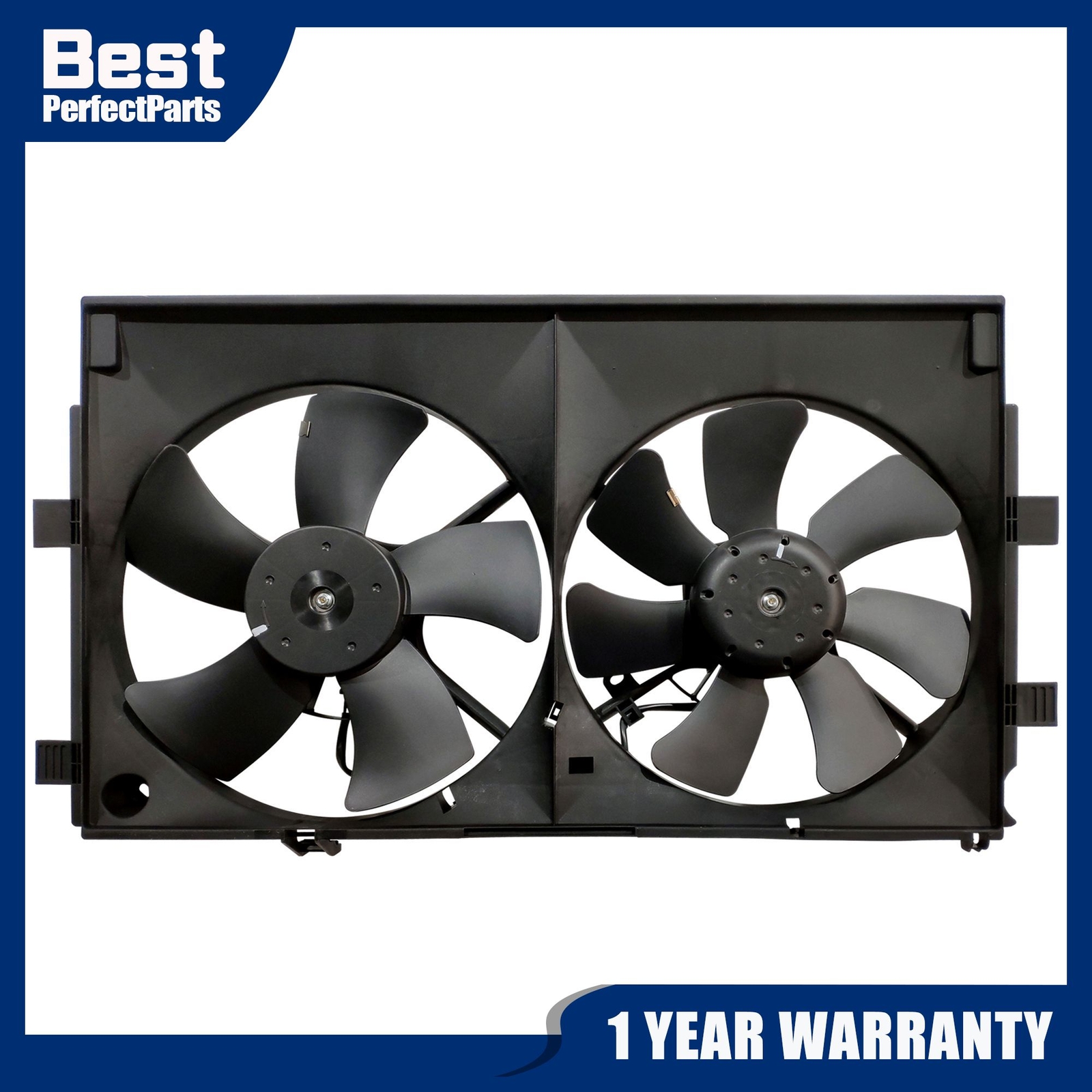 Radiator Cooling Fan Assembly for 08-17 Mitsubishi Lancer RVR 11-21 ...