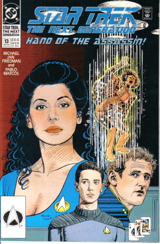 Star Trek: The Next Generation Comic Book #13 DC Comics 1990 HIGH GRADE ...