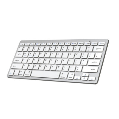 Wireless Bluetooth Keyboard 78 Key For iMac Tablet Mac OS Andorid PC ...