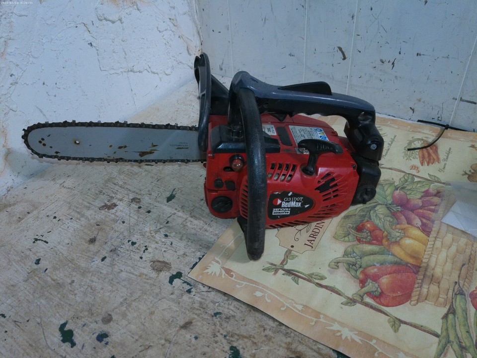 REDMAX CHAINSAW G300TS VINTAGE TOP HANDLE ARBORIST SAW good running saw ...