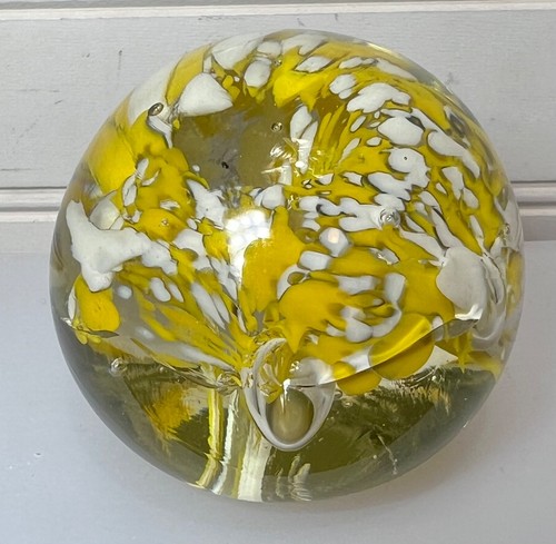 Vintage Hand Blown Art Glass Paperweight India | eBay