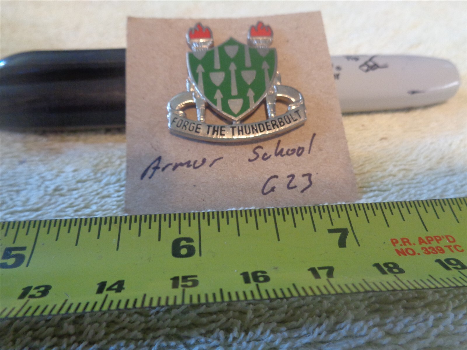 Armor School G23 Unit Crest, DI, DUI (DRAW#A3) | eBay