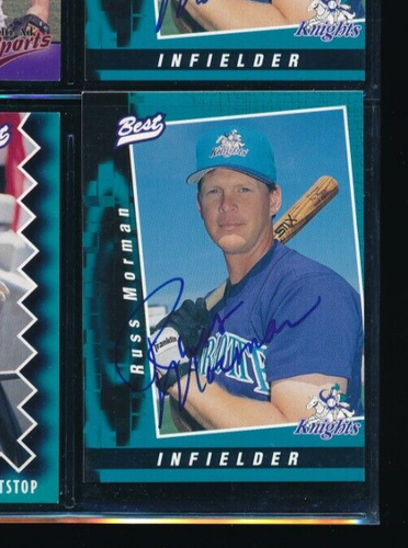 1997 Best #21 Russ Morman Knights Signed Autograph (CU10) | eBay