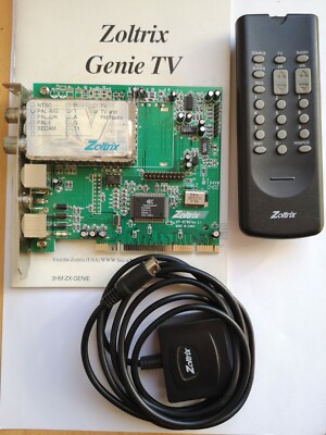 Zoltrix Genie TV and FM radio Tuner board Conexant Decoder chip 25878 ...