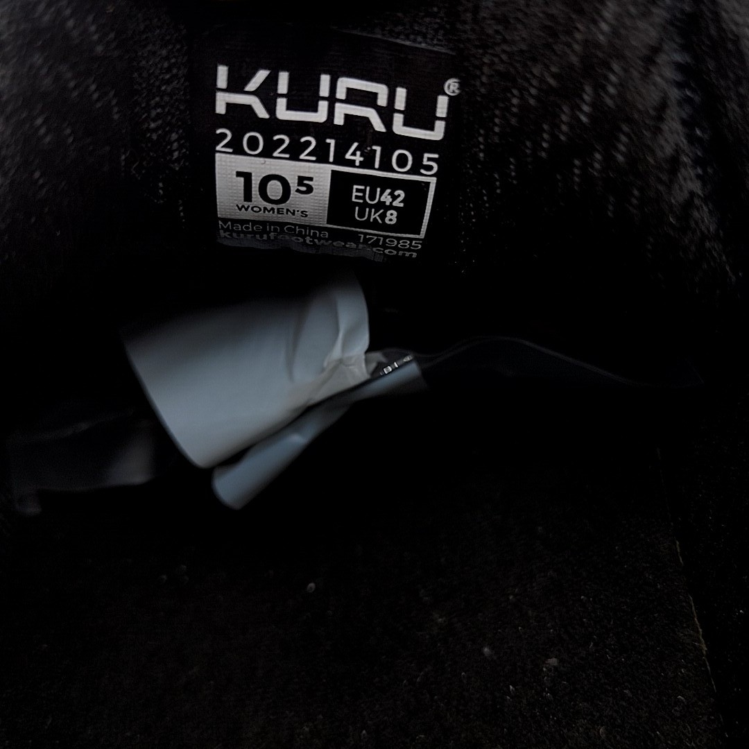 Kuru Womens Carrera Training Running Sneakers Size 5.5/10.5/11 Black ...