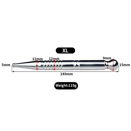 Stainless Steel Urethral Sounding Rod Penis Plug Stretcher Dilators ...