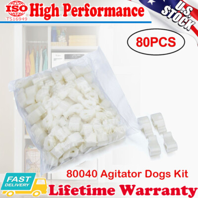 80x 80040 Washer Agitator Dogs Kit for Whirlpool Ken-More Washing ...