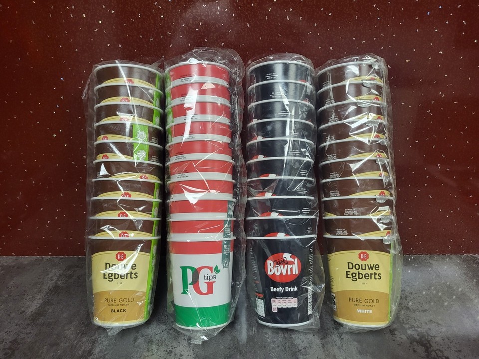 150 x 12oz pg tips white tea Cups 2Go InCup Drinks2Go Coffee Tea | eBay UK