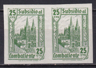 SCW Local labels Burgos Allepuz 16s Subsidio al Combatiente MNH (LP) | eBay