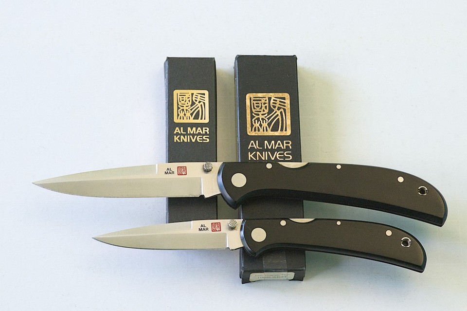 Al Mar Knife Set Eagle and Falcon Ultralight Knives Made in Japan ...
