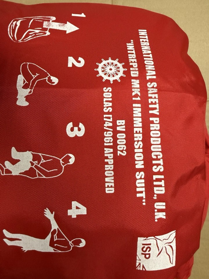 10x Intrepid MK1 Immersion Suit – SOLAS Approved – Surplus Stock (ISP ...