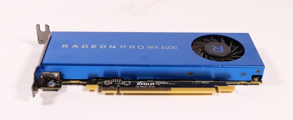 (Lot of 2) AMD Radeon Pro WX 3100 4GB GDDR5 109-D09187-00_02 Graphics ...