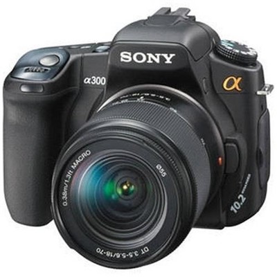 Sony Alpha 300 DSLR-A300 10.2M + 18-70mm Photography Photo Digital SLR ...