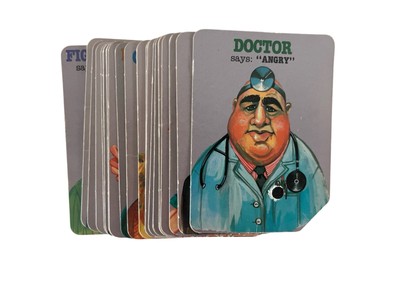 Lie Detector Game 1987 Mattel Replacement Suspect Cards - 24 Cards ...