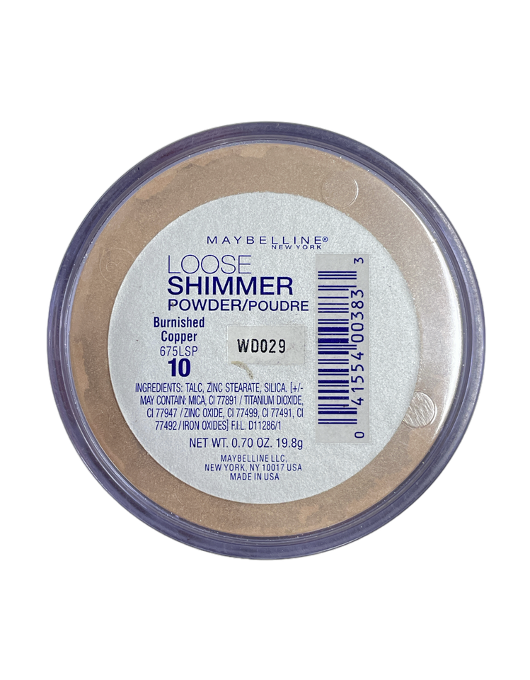 Maybelline Loose Shimmer Powder (0.70oz/19.8g) You Pick New As Seen In ...