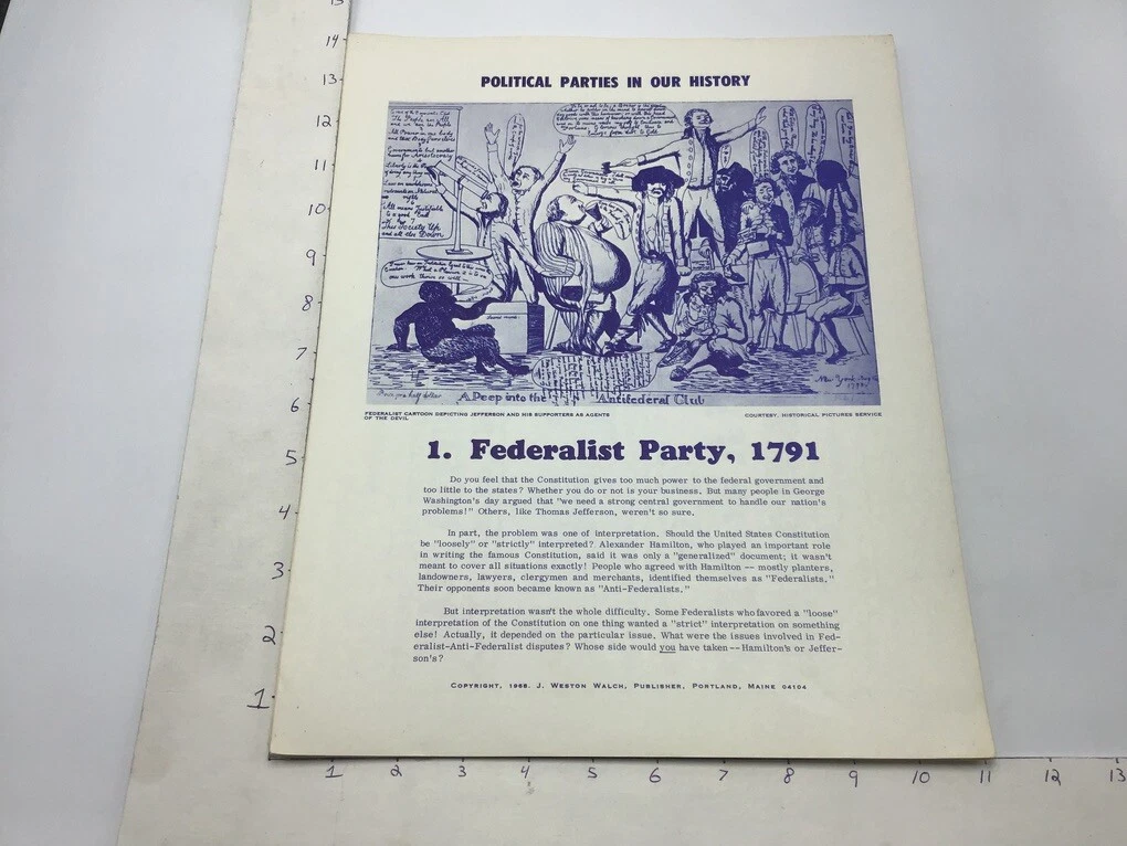 Downfall Of The Federalist Party