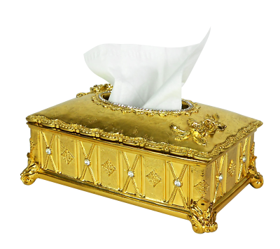 Jeweled Tissue Box Covers DIY Rhinestone Tissue Box The Crafted Life