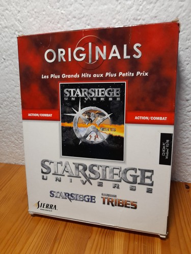Jeu PC format Big box : Starsiege Universe Original - SIERRA | eBay