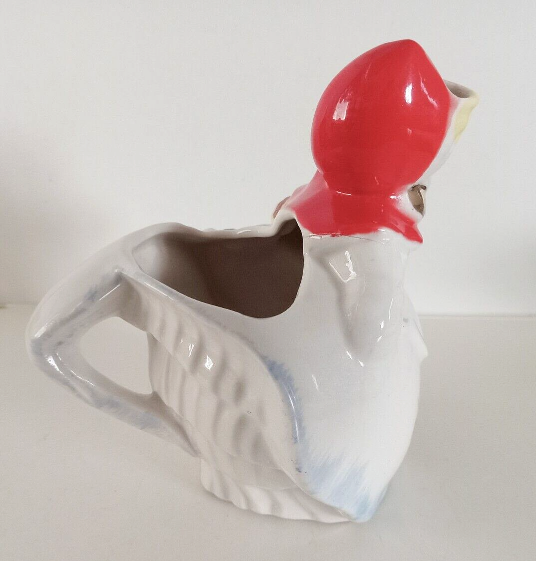 Vintage 1940's HULL No. 135889 Red Riding Hood Creamer With Ring Handle ...