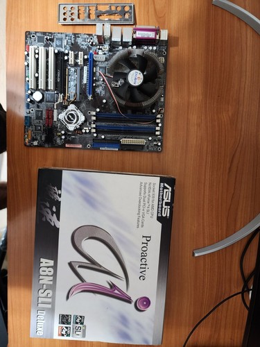 ASUS A8N32-SLI Deluxe, Socket 939, AMD Motherboard + CPU AMD Athlon 64 ...